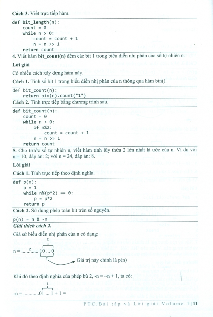 PYTHON: THUẬT TOÁN VÀ CẤU TRÚC DỮ LIỆU - BÀI TẬP VÀ LỜI GIẢI (Volume 1)