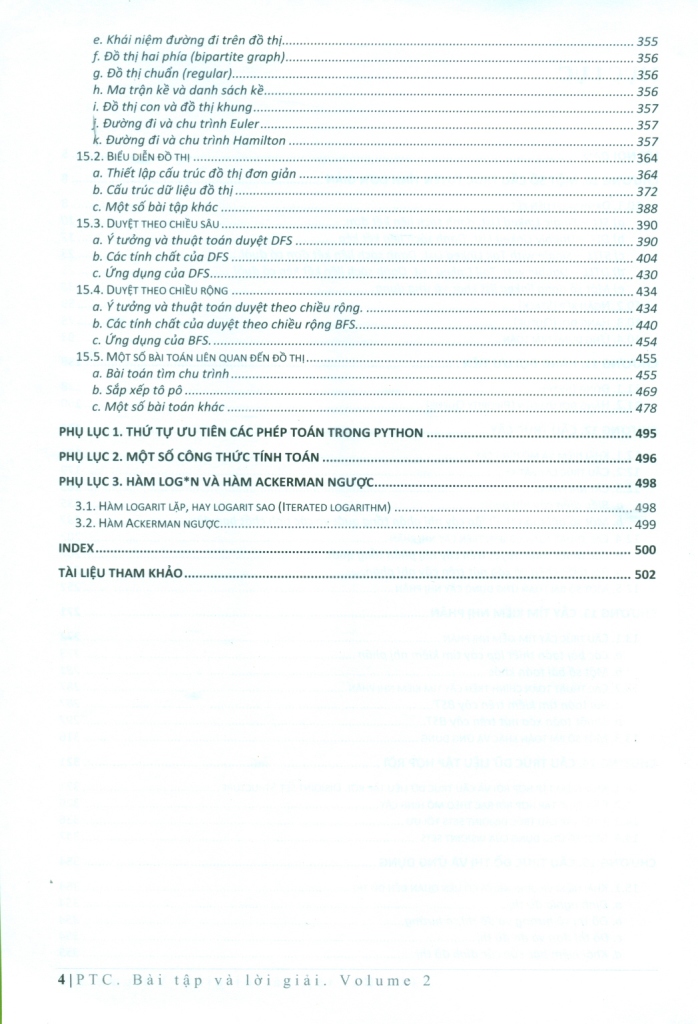 PYTHON: THUẬT TOÁN VÀ CẤU TRÚC DỮ LIỆU - BÀI TẬP VÀ LỜI GIẢI (Volume 2)