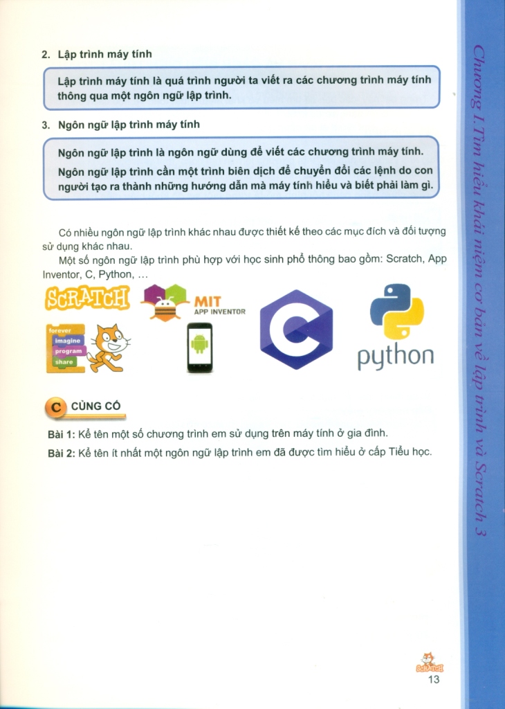 CODING 6 LẬP TRÌNH VỚI SCRATCH 3 - Dành cho học sinh lớp 6 (Hành trang ...