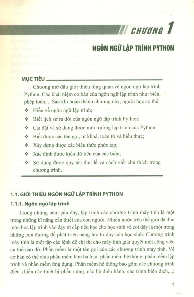 GIÁO TRÌNH LẬP TRÌNH PYTHON; Tài liệu tham khảo dành cho Giáo viên Tin ...