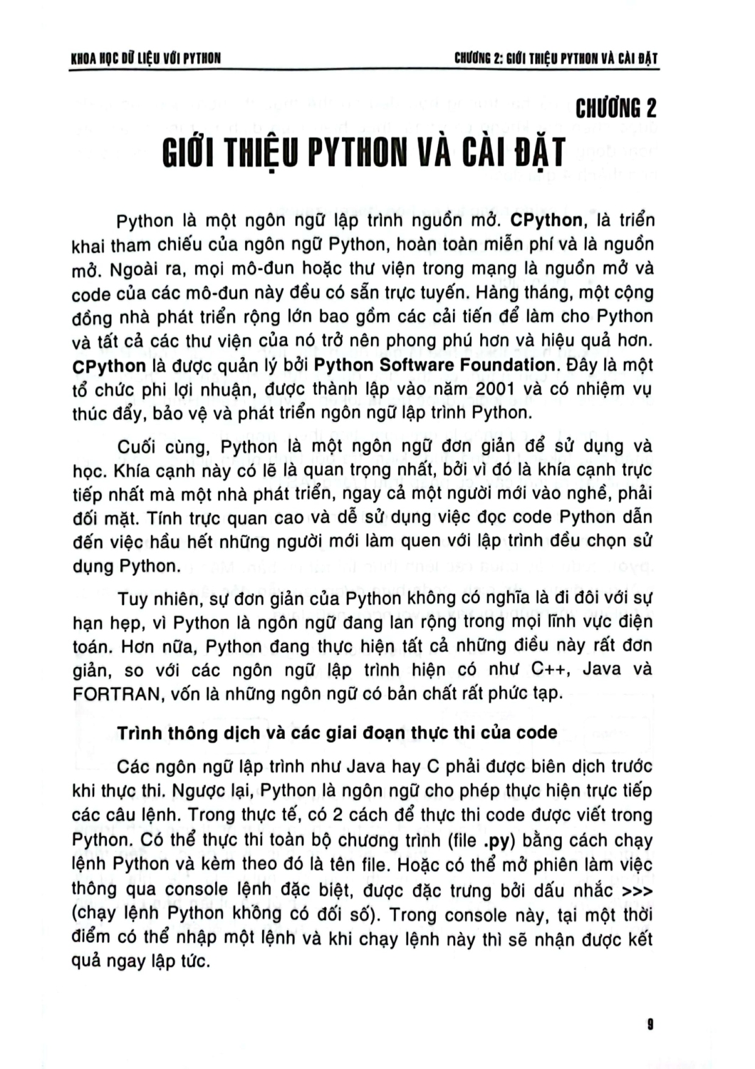 Khoa HỌc DỮ LiỆu VỚi Python Khoa HỌc DỮ LiỆu VỚi Python